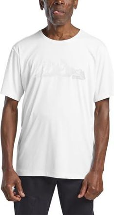 Jack Wolfskin Peak Graphic T M T-Shirt, MTN Stark White, M Hommes