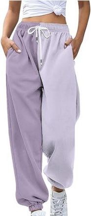 Generic Pantalon de Jogging pour Femme Pantalon Imprimé de Jolis Motifs Taille Haute Pantalon de Sport Pantalon Confortable avec Poches Pantalon Detente Femme