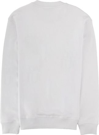 Versace Jeans Couture Logo Cotton Sweatshirt - White