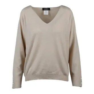 Gran Sasso Femme, Pulls, Beige, Taille: 40 FR Pull V