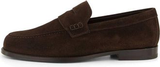 Doucal's Herren Penny-Loafer aus Veloursleder