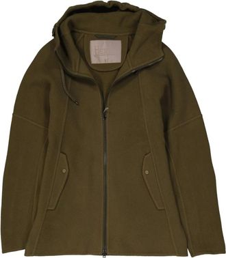 Herno Homme, Sweatshirts et sweats &agrave; capuche, Vert, Taille: M Veste en laine
