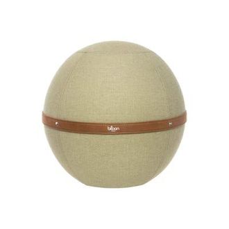 Bloon Paris Pouf Ballon - Vert - Tissu polyester chiné - Designer Kévin Rayess