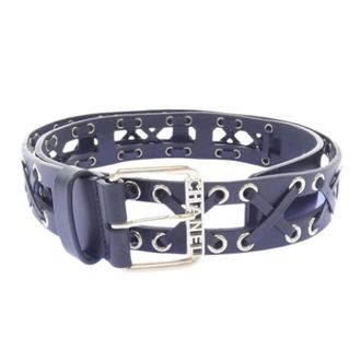 Chanel Ceinture standard Pre-owned - Femme - Pre-owned - Bleu - Taille: ONE Size