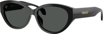 Versace Sonnenbrille - 0VE4495D GB1/8756 - Gr. unisize - in Schwarz - für Damen