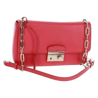 Prada Sac bandouli&egrave;re vintage Pre-owned - Femme - Pre-owned - Rouge - Taille: ONE Size