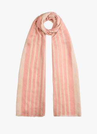 Tommy Hilfiger Foulard ray&eacute; en coton m&eacute;lang&eacute;