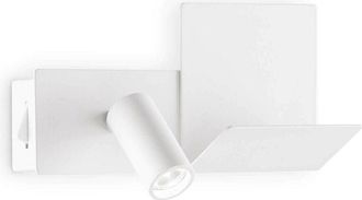 Ideal Lux Ideal Lux KOMODO-1 LED-Leseleuchte Weiß, eingebauter Schalter, 3000K, nicht dimmbar