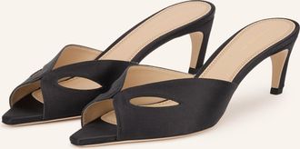 Victoria Beckham Mules Harlow Mask Mit Cut-Outs schwarz