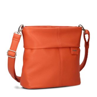 zwei Damen Handtasche Mademoiselle.M M8 Umh&auml;ngetasche 3 Liter klassische Crossbody Bag aus weichem Kunstleder mit Kragen & Hauptfach mit Rei&szlig;verschluss (pa