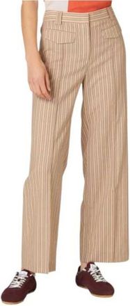 Paul Smith Femme, Pantalons, Brun, Taille: 34 FR Wide Pantalons