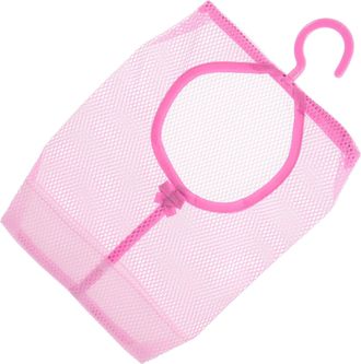 NUOBESTY Supvox Bad Organizer Tasche aus Netzgewebe Reise W&auml;schebeutel mit Drehbarem Haken W&auml;scheklammerhalter f&uuml;r Badezimmer Aufbewahrung Atmungsaktive Faltba