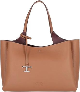 Tod's Tods Shopper & Totes - Medium Tote Bag In Brown Hammered Leather - Gr. unisize - in Braun - f&uuml;r Damen