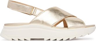 Clarks Sandalen Clarks DashLite Wish 26185882 Goldfarben