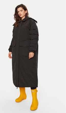 Hunter Übergangsmantel HARW0014242 Schwarz Regular Fit