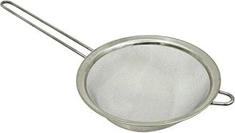 Fackelmann Fackelmann 684090 Sieb Edelstahl, Edelstahl, Grau, 40 x 19 x 9 cm