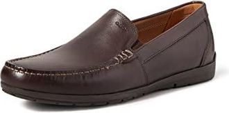 Geox Homme U Siron W C Mocassins, Brown, 42.5 EU