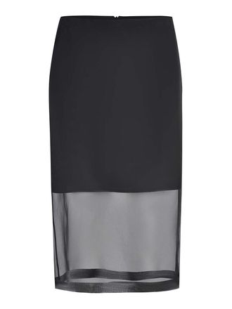Federica Tosi Robe Au Genou - Noir