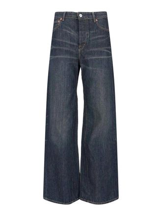 Our Legacy Pantalons D&eacute;contract&eacute;s - Bleu