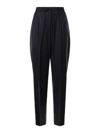 Max Mara Casual Hose - Dunkelblau