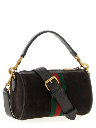 Gucci Mens Ophidia Shoulder Bag Brown Calfskin Leather