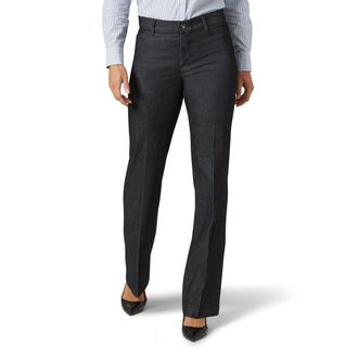 Lee Damen Ultra Lux Comfort with Flex Motion Pant Hose, Schwarze Spülung, 38