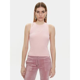Juicy Couture Top Beckham JCBLV223811 Rosa Slim Fit