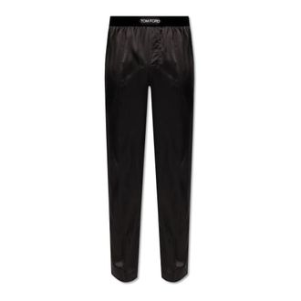 Tom Ford Seiden Pyjama Hose - - Nightwear & Lounge - Herren - Braun - S