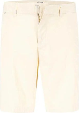 HUGO BOSS Herren Shorts beige Slim Fit