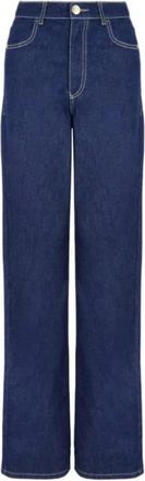 Emporio Armani Femme, Jeans, Bleu, Taille: W27 Wide Jeans