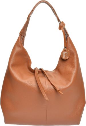 Isabella Rhea Braun Rindsledertasche