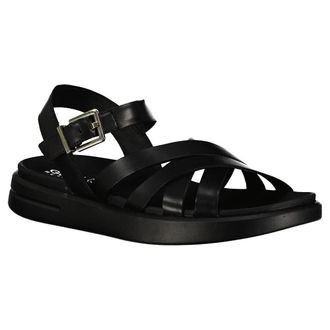 Geox M&auml;dchen Xand 2s Sandal, Schwarz, 35 EU