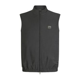 Dolce & Gabbana Stilvolle Weste mit Einzigartigem Design - - Jackets - Herren - Grau - L