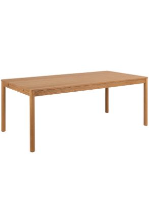 MID.YOU Mid.you Esstisch, Eiche, Holzwerkstoff, rechteckig, rund, 100x75x200 cm, ausziehbar, Esszimmer, Tische, Esstische, Esstische ausziehbar