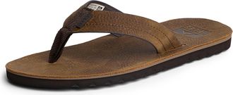 Reef REEF VOYAGE LE, Herren Zehentrenner, Braun (Dark Brown Dab), 37.5 EU (5 UK)