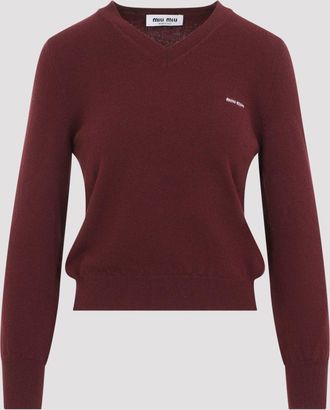 Miu Miu Pull Miu Miu &agrave; col en V