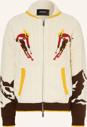 Dsquared2 Strickjacke weiss