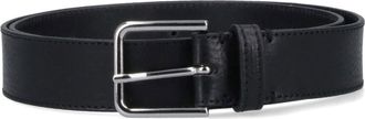 Frankie Shop Hammered Leather Belt