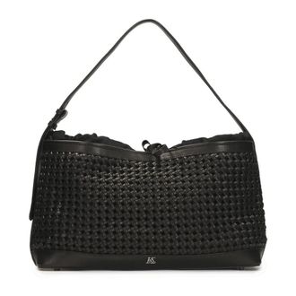 Kazar Schwarze geflochtene Lederhandtasche - - Bags - Damen - Schwarzk - ONE SIZE