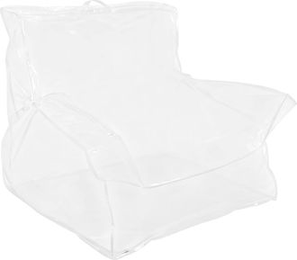 Generico Aufbewahrung von Pl&uuml;schtieren | Transparente Aufbewahrung f&uuml;r Spielzeug - gro&szlig;er wasserdichter Bef&uuml;llbarer Sitzsack - f&uuml;r Zimmer, Wohnzimmer, Spiele, 