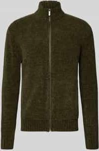 Guess Strickjacke mit Rei&szlig;verschluss Modell NOEL