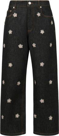 Marni Femme, Jeans, Noir, Taille: 36 FR Cropped Jeans