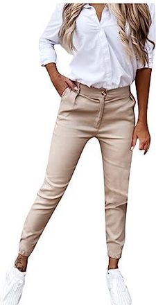 Generic Pantalon court pour femme - Taille moyenne - Jean skinny - Push Up - Rehausseur de fessier - Pantalon de yoga coupe ajust&eacute;e - Pantalon de surv&ecirc;tement 