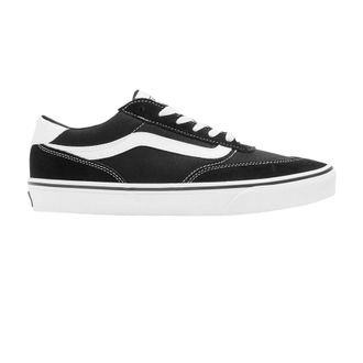 Vans Brooklyn Schuhe f&uuml;r Damen, Wildleder-Besatz (Schwarz/Wei&szlig;)