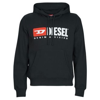 Diesel Herren, Sweatshirts & Hoodies, Schwarzk, SGr&ouml;&szlig;e