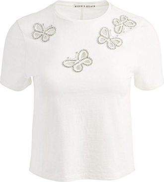 Alice & Olivia T-Shirt - Wei&szlig;