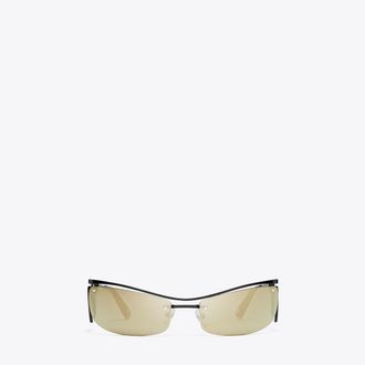 Tory Burch Double-Lens Runway Sunglasses