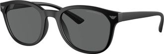Emporio Armani unisex, Accessoires, Noir, Taille: 53 MM Pantos Lunettes de soleil