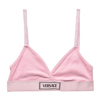 Versace Triangle Bralette - - Underwear - Damen - Rosa - S
