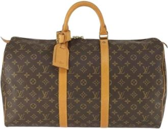 Louis Vuitton unisex, Pre-owned, Brun, Taille: ONE Size Sac Week-end Pre-owned